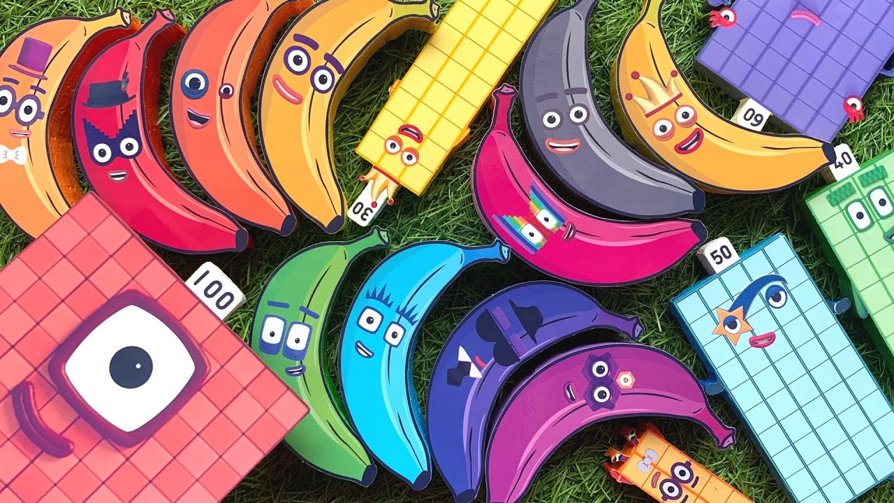 Looking for Numberblocks NEW 100 455 Puzzle Tetris Shape ASMR ...