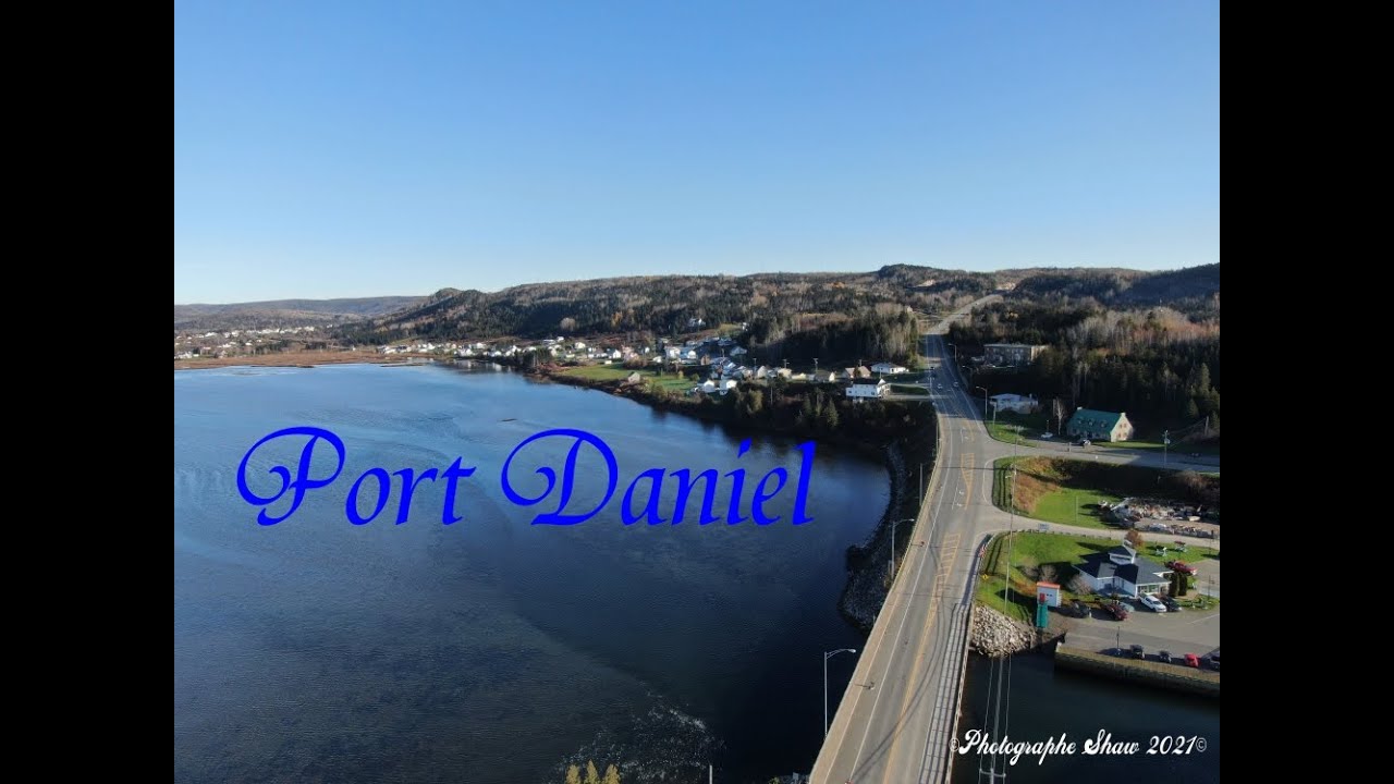 Municipalité Port Daniel Gaspésie Quebec Canada 2021 - YouTube