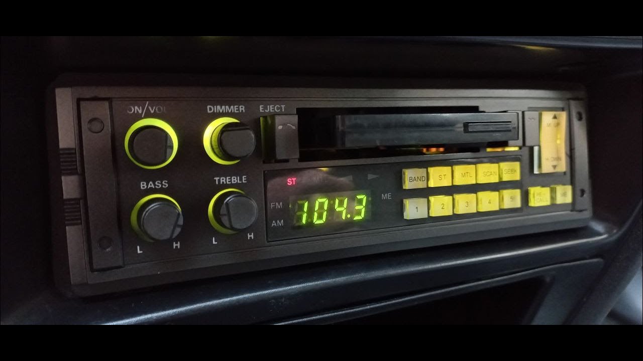 Radio Pasa Cassette Beltek Ford Sierra XR4 75 Aniversario (Radio ...