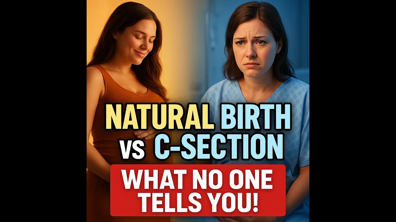 Natural Birth vs C Section What No One Tells You About Labor & Delivery ...