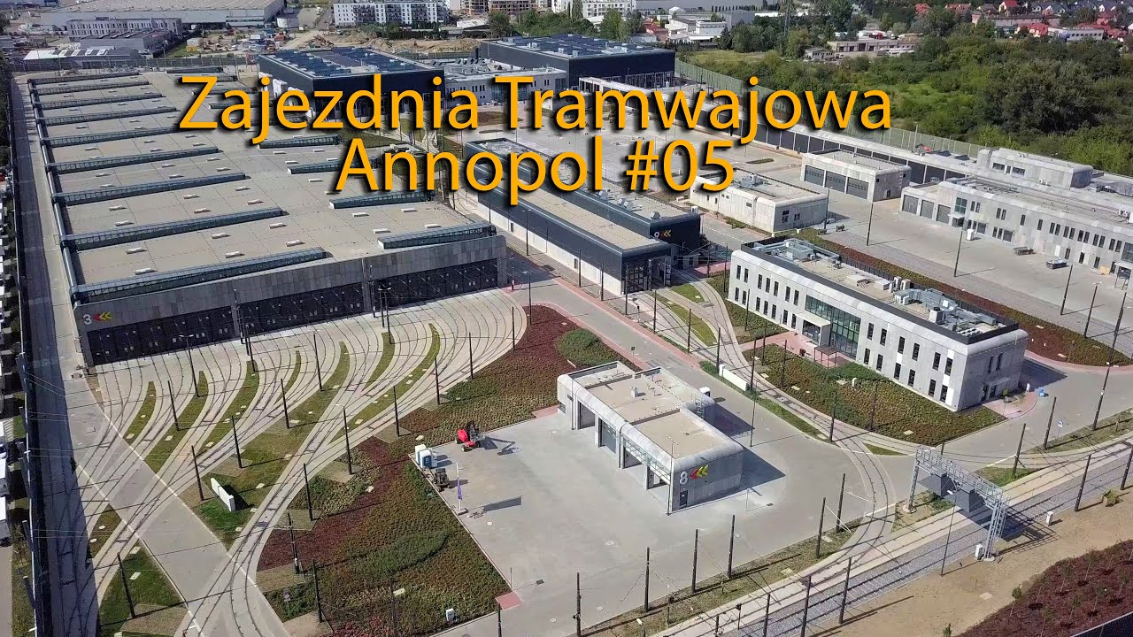 Budowa zajezdni tramwajowej Annopol #05 - YouTube