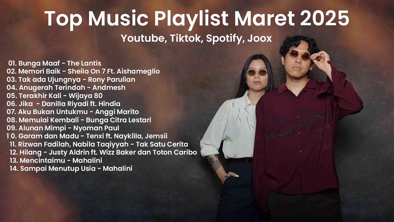 TOP MUSIK POP INDONESIA PLAYLIST PILIHAN TERBARIK 2025 - YouTube