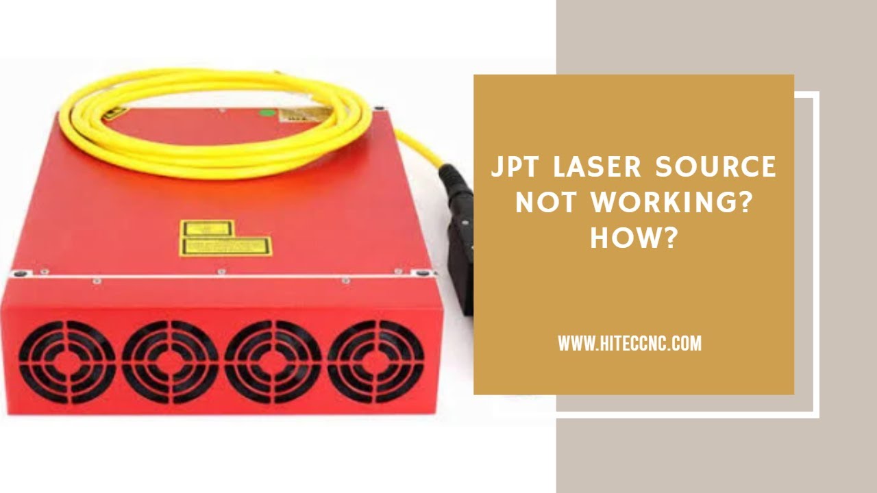 The way to find our laser source not working problem of JPT laser ...