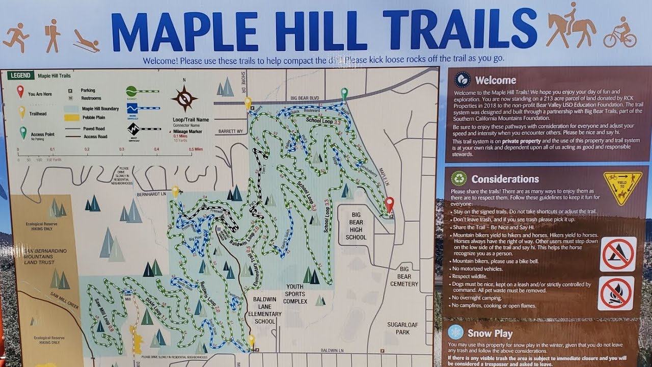 Grizzly 100 Maple Hills Trails 2024 route - YouTube