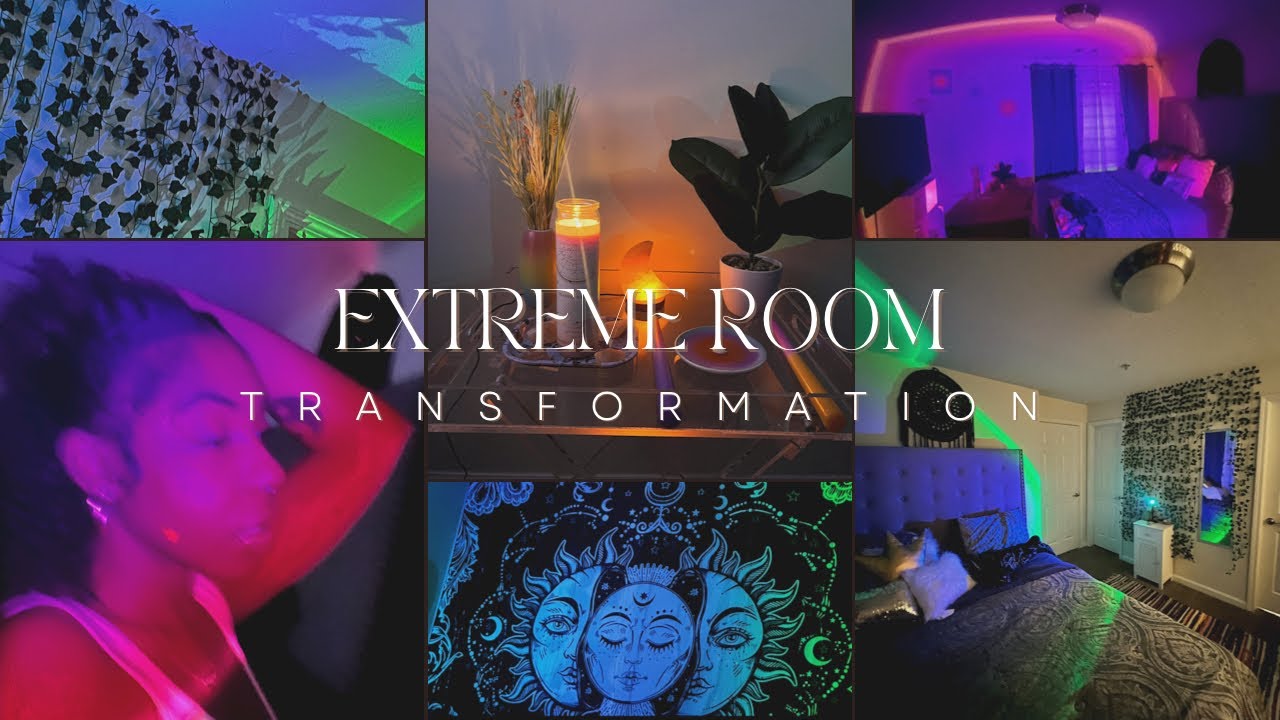 EXTREME ROOM TRANSFORMATION | decorate with me & room tour - YouTube