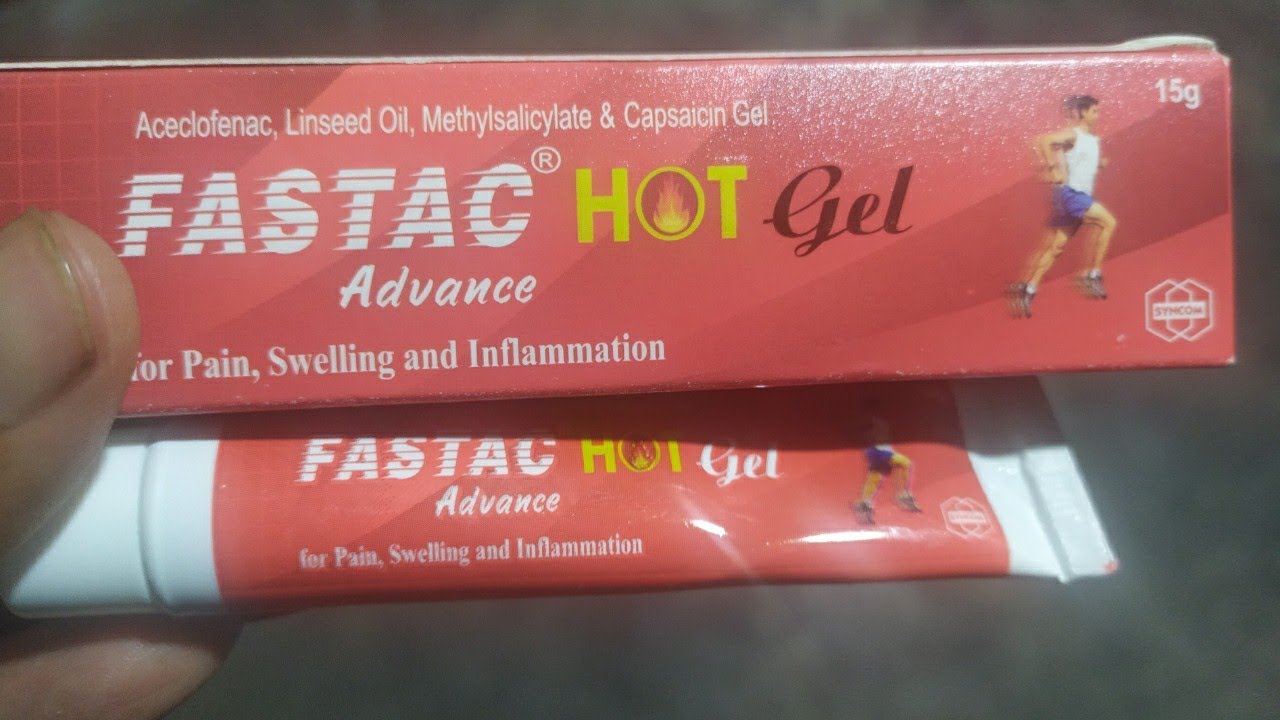 घुटने के दर्द को जल्द खत्म करें Fastac hot gel के इस्तेमाल से - YouTube