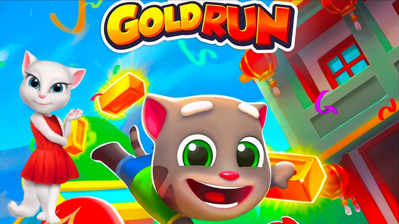 Tom Gold Run 🐈 New Gameplay Walkthrough - YouTube