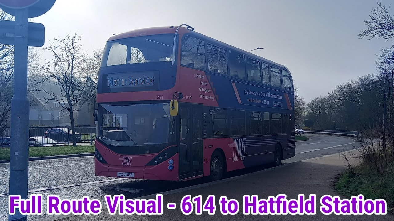 Full Route Visual | UNO COMET Route 614 - Queensbury to Hatfield ...