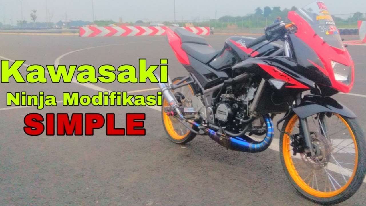 Ninja RR 150 Standar Modif Simple - YouTube