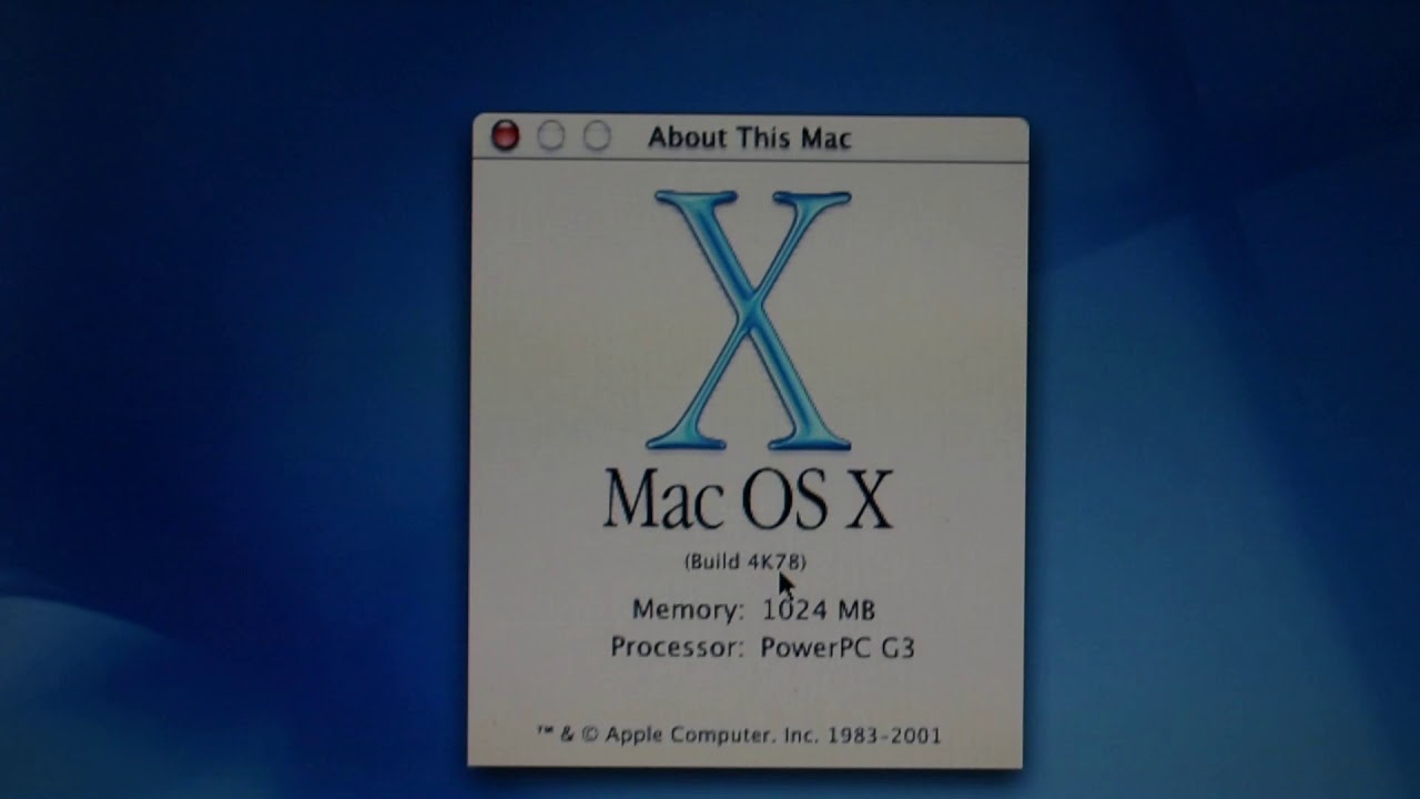 Installing the Original Mac OS X on a PowerBook G3! - YouTube