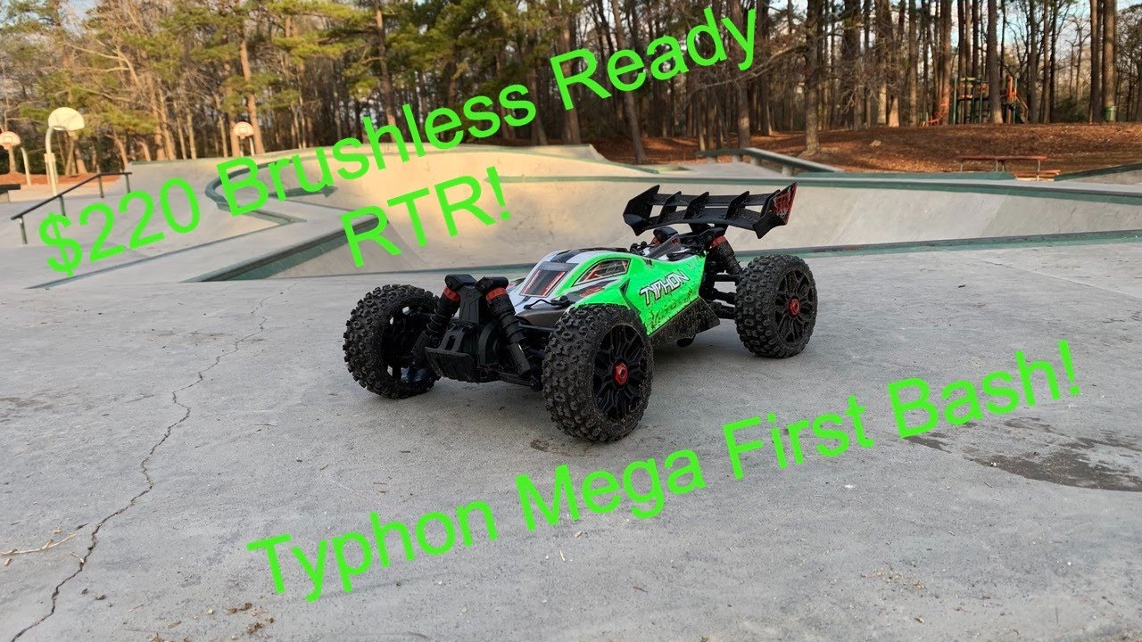 Typhon Mega first bash at skatepark! - YouTube
