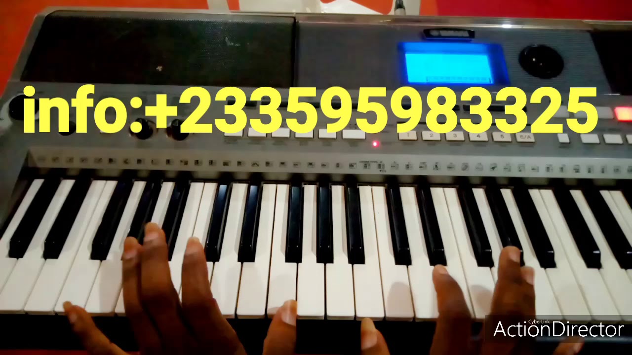 Ghanaian worship keyboard piano lessons chords progressions licks ...