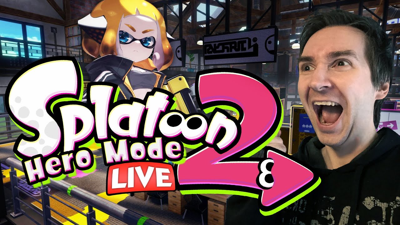 Splatoon 2 Hero Story Mode! (Day 1) ⚬ Splatoon 2 with Rainy - YouTube