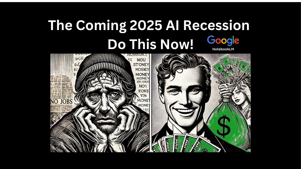 The Coming 2025 AI Recession Do This Now! (Google NotebookLM) - YouTube