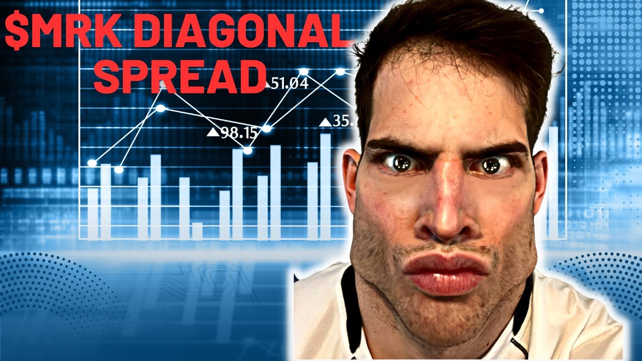 Diagonal Spread in $MRK Option Strategy Real World Example - YouTube