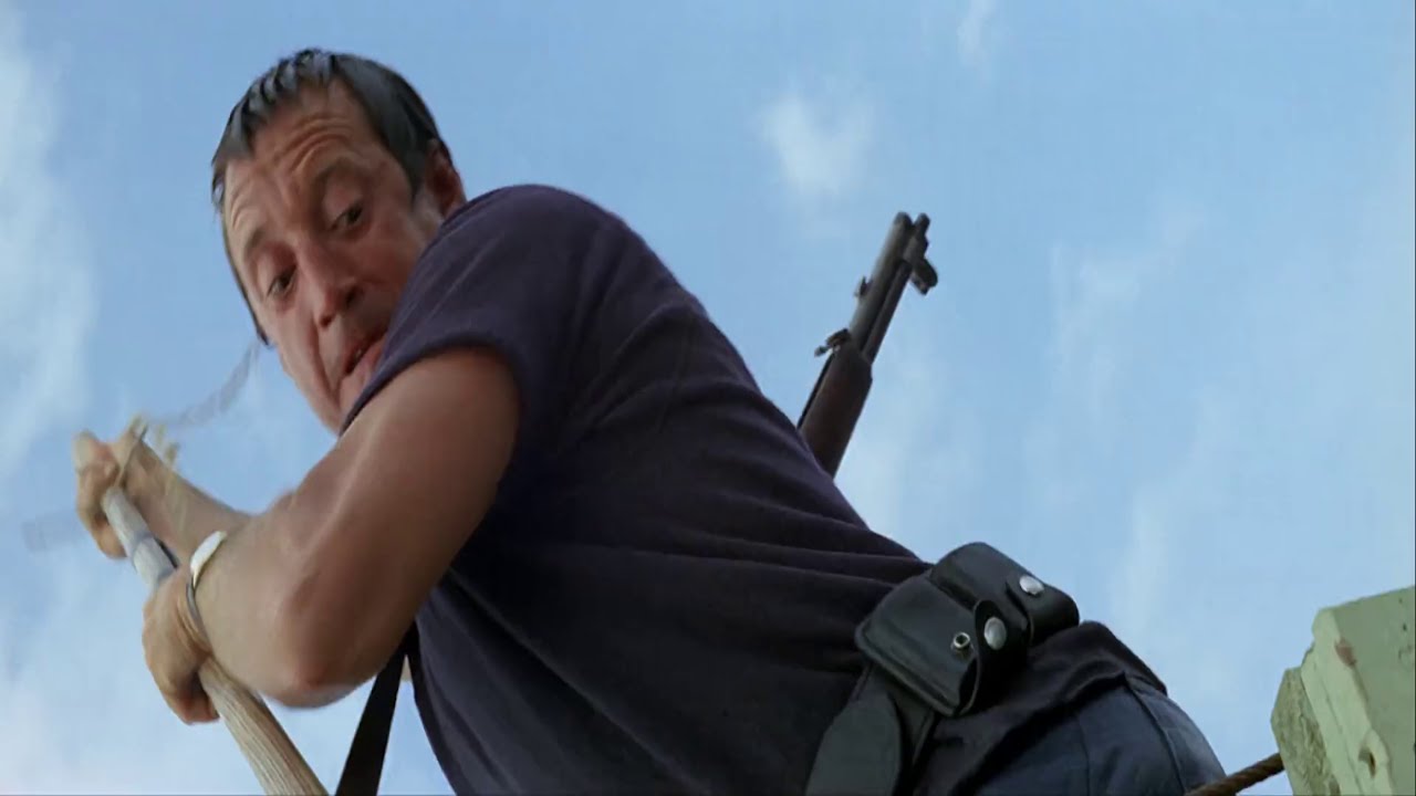 Jaws (1975) - Final Scene in 4K UHD - YouTube