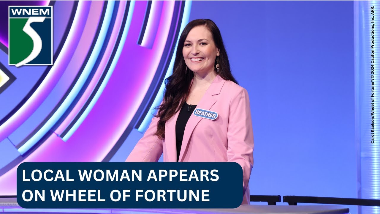 Mid-Michigan woman appears on Wheel of Fortune - YouTube