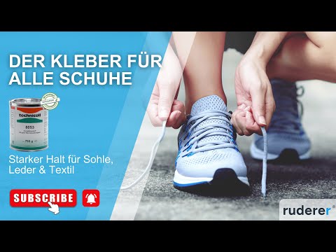 Schuhe reparieren wie ein Profi - Starker Halt für Sohle, Leder & Textil - technicoll® 8053