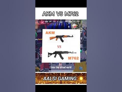 AKM VS M762 best in bgmi 😲 wait for last scene 😍🔥#bgmiviral #pubgviral #viralbgmivideo - YouTube
