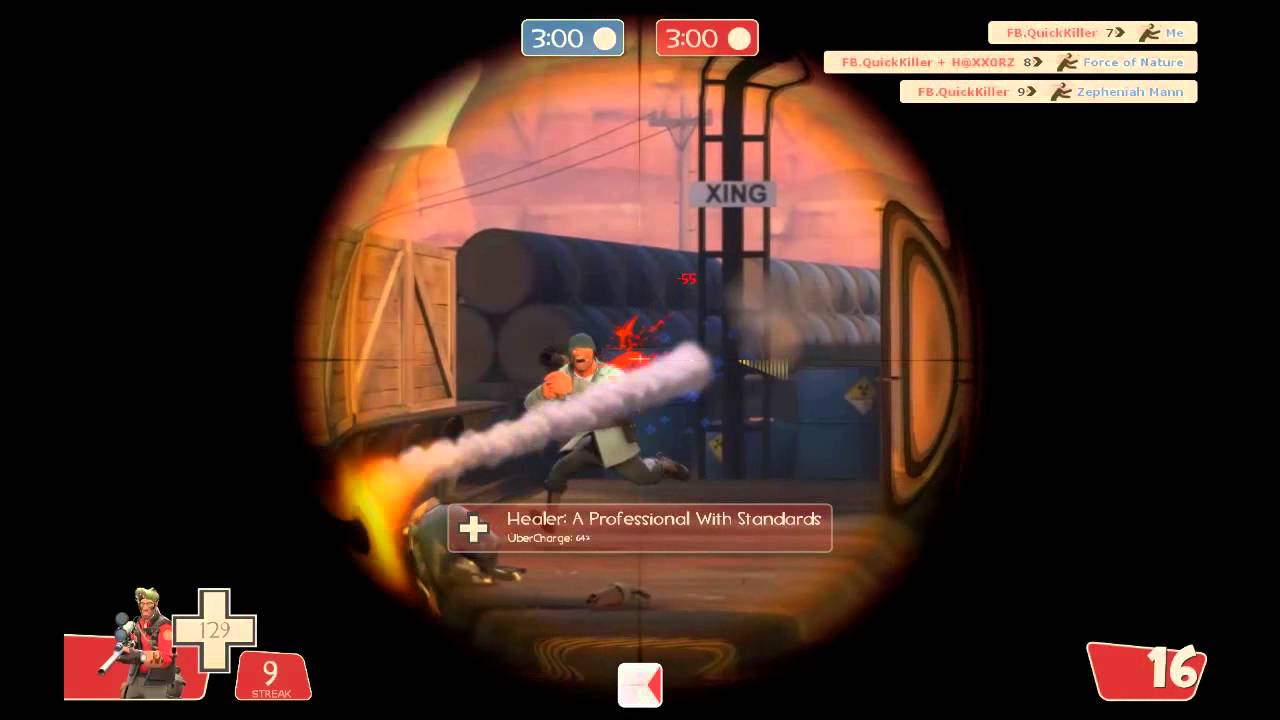TF2 TAS (tool assisted superplay) Sniper - YouTube