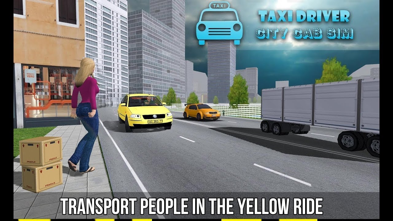 Taxi Driver City Cab Simulator - Android Gameplay #1 - YouTube