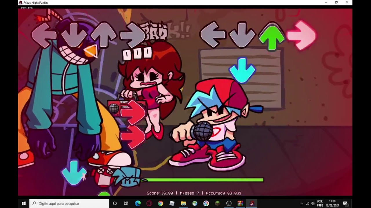 Friday Night Funkin, mod Whitty VS Boyfriend - YouTube