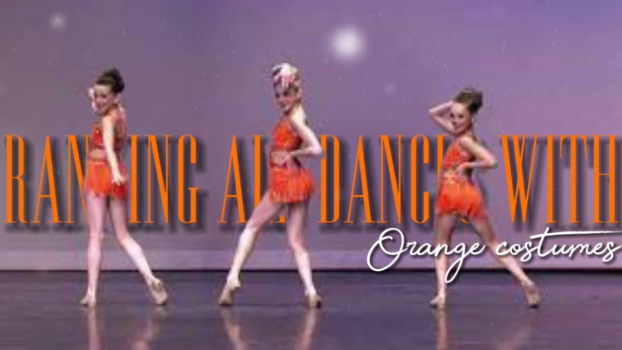 Ranking all orange dances // strawberry blossom aldc - YouTube