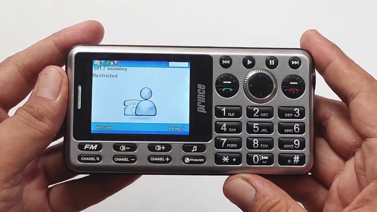 Prince Mobile PC999 incoming call,outgoing call ringtones - YouTube