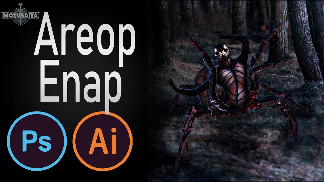 Creación de Areop Enap en Photoshop - Speed Art - YouTube