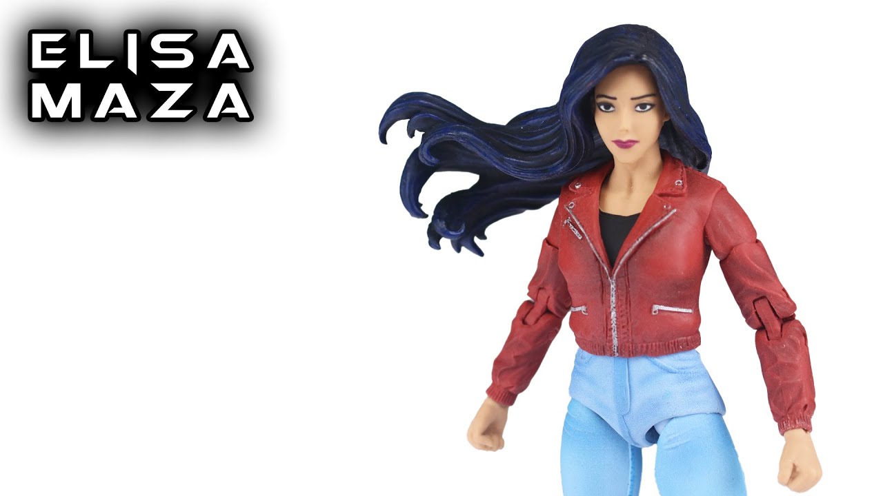 NECA ELISA MAZA Gargoyles Ultimate Action Figure Review - YouTube