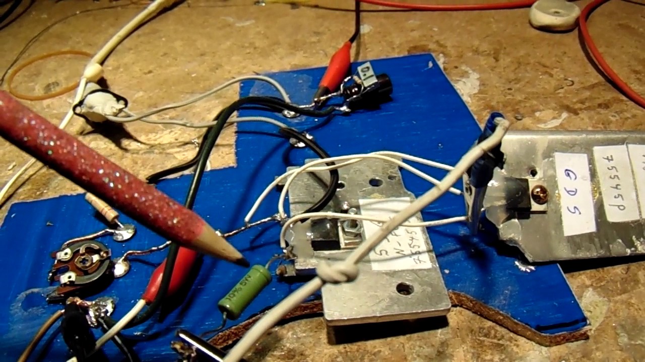 2 mosfets paralleled class A amplifier approx 1 Watt (schematic) - YouTube