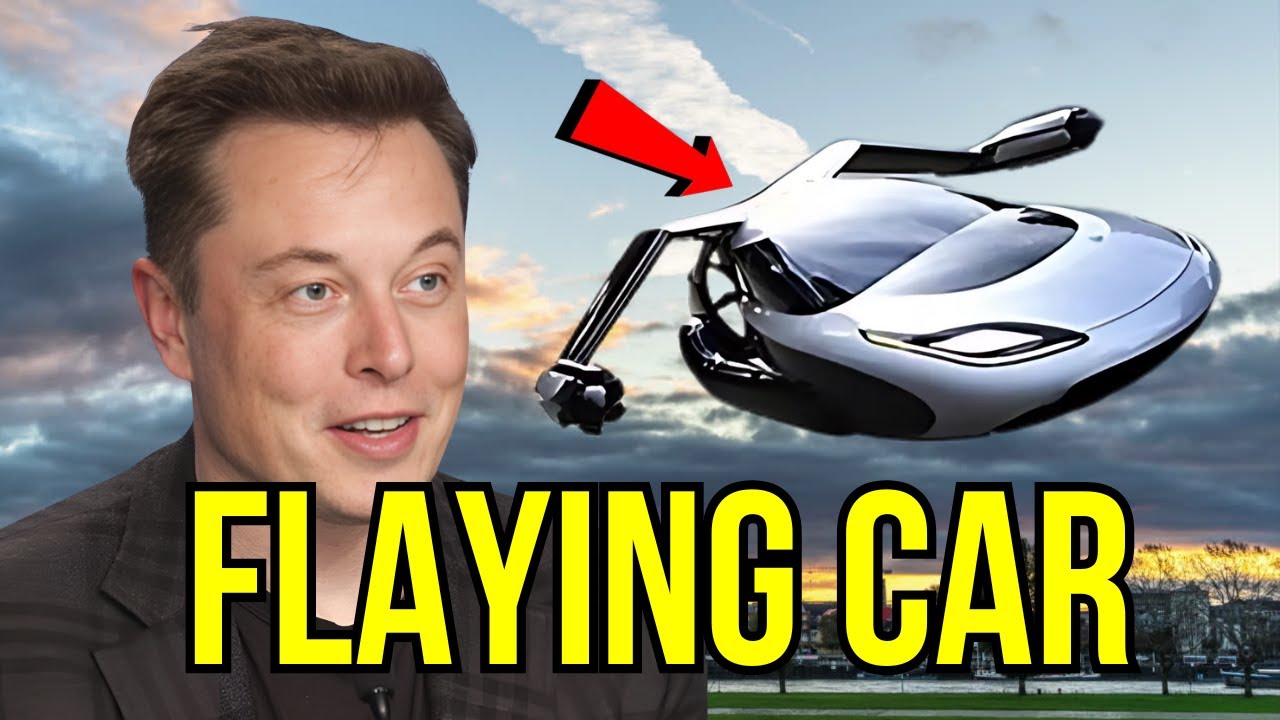The Flying Tesla Car: The Air Travel of the Future? - YouTube