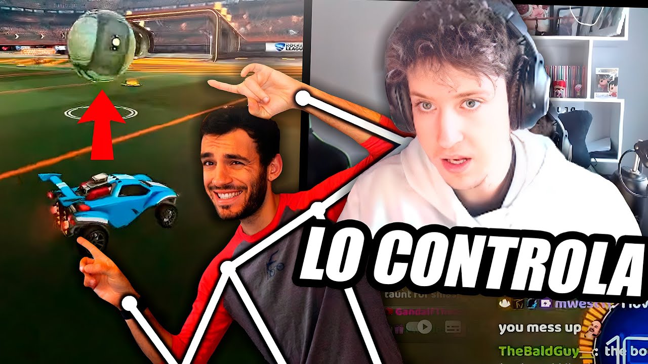 😱 CONTROLA el COCHE con MOVIMIENTOS del CUERPO en Rocket League ...