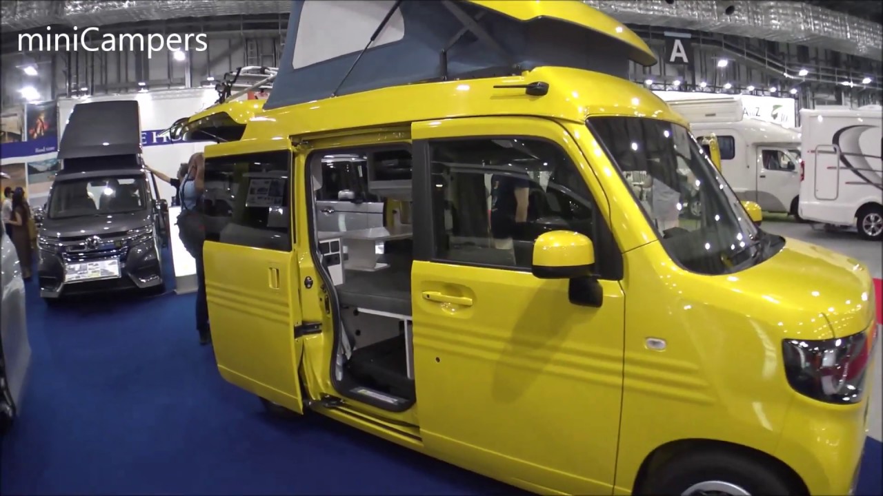 Japanese mini Campers WHITE HOUSE 2020 - YouTube