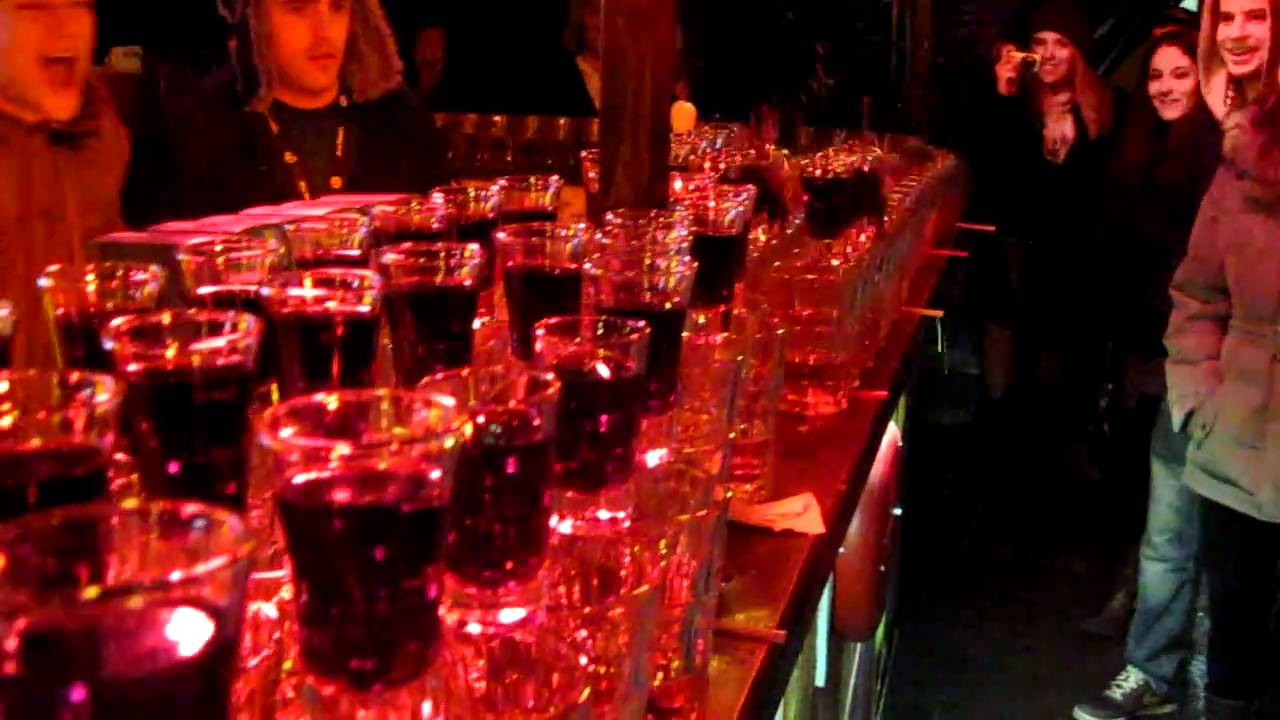 Jager Train at Grandio Party Hostel, Budapest - YouTube