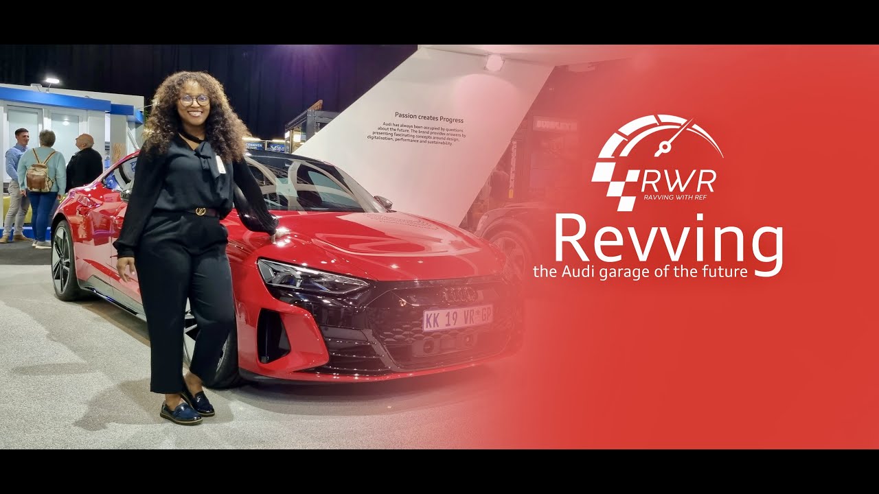 Revving the Audi Garage of the future and chatting to Tarryn Knight ...