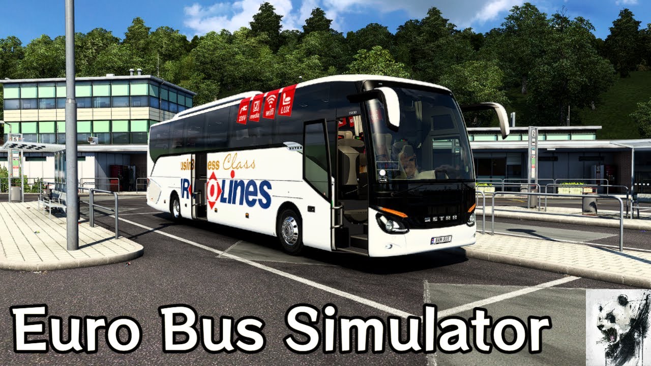 Euro Bus Simulator #15 SKANDINAVIEN TOUR mit dem SETRA S516HD Eurolines ...