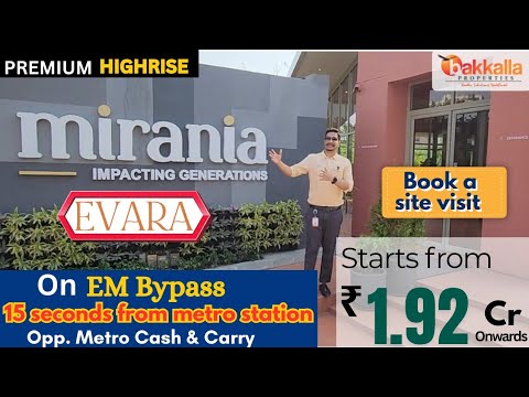 Mirania Evara | 15-Seconds Metro Access | Prime EM Bypass Luxury Under Construction! - YouTube