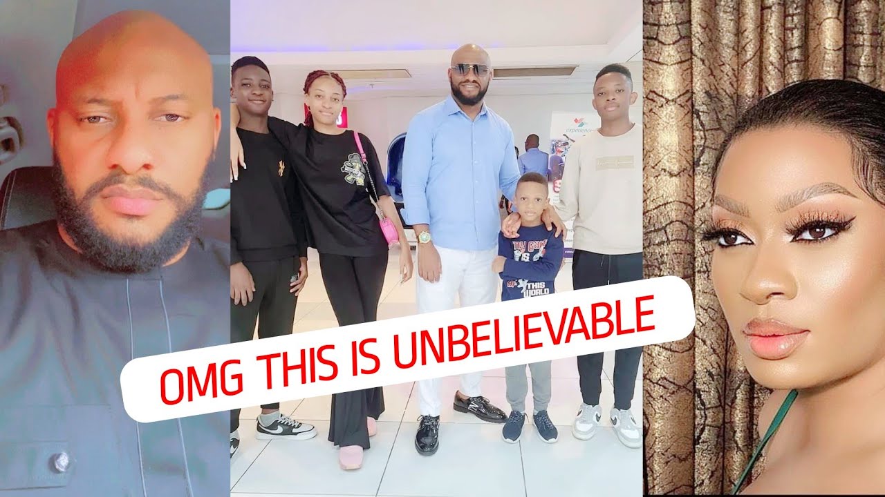 UNBELIEVABLE YUL EDOCHIE IN TE@RS AS HIS FIRST DAUGHTER & SON SAY THIS ...