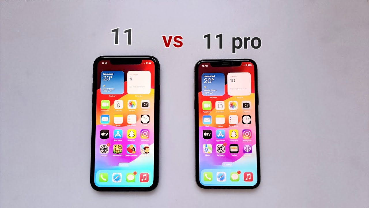 iphone 11 vs iphone 11 pro speed test | comparison - YouTube