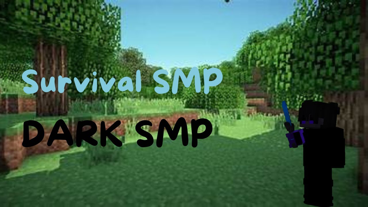 MY FIRST SURVIVAL SMP!!! | DARK SMP | #minecraft - YouTube
