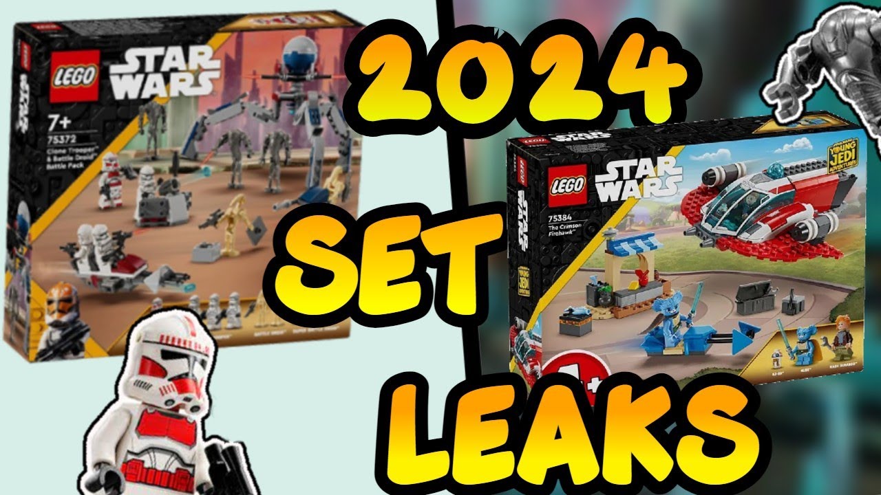 All NEW CLONE And DROID battle pack and Crimson Hawk set LEAKS | Lego ...