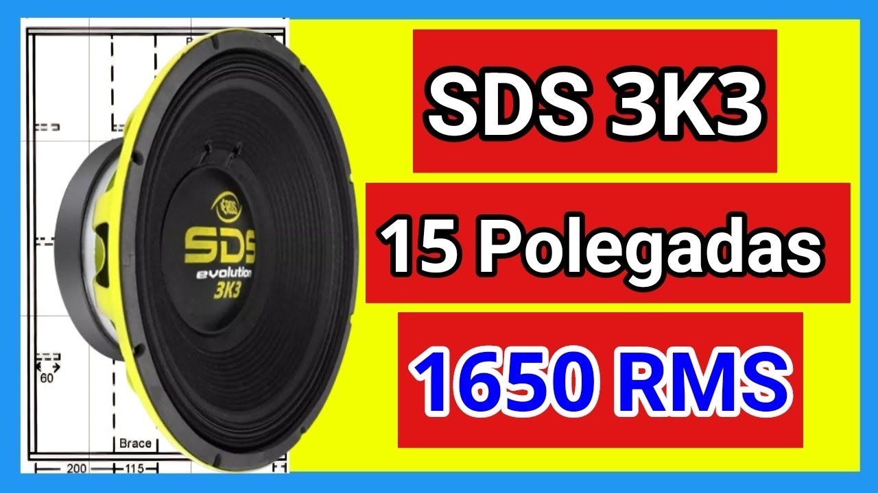 Projeto Grátis de Caixa para Eros SDS 3K3 15 Polegadas Projetos Grátis Som Automotivo Eros ...