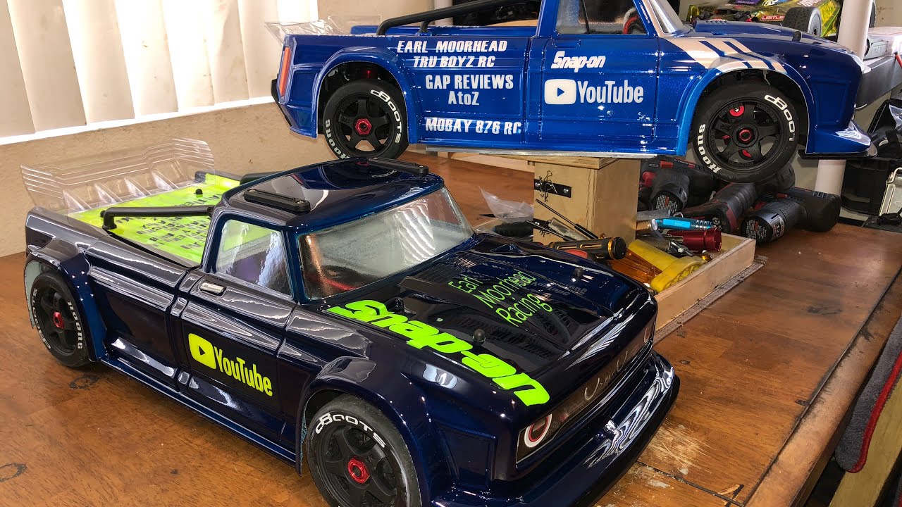 Arrma infraction youtube/snap on addition twin motor custom builds ...