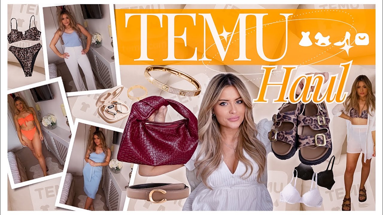 Huge TEMU Haul: Bikini & Clothes try on, Homeware & Gadgets | What I ...