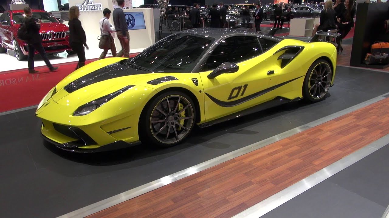 Mansory Siracusa 4XX Ferrari FXX inspired at Geneva 2016 - YouTube