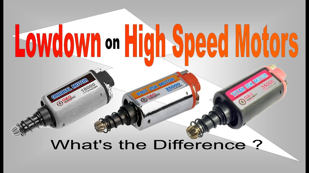 The Lowdown on High Speed Motors - YouTube