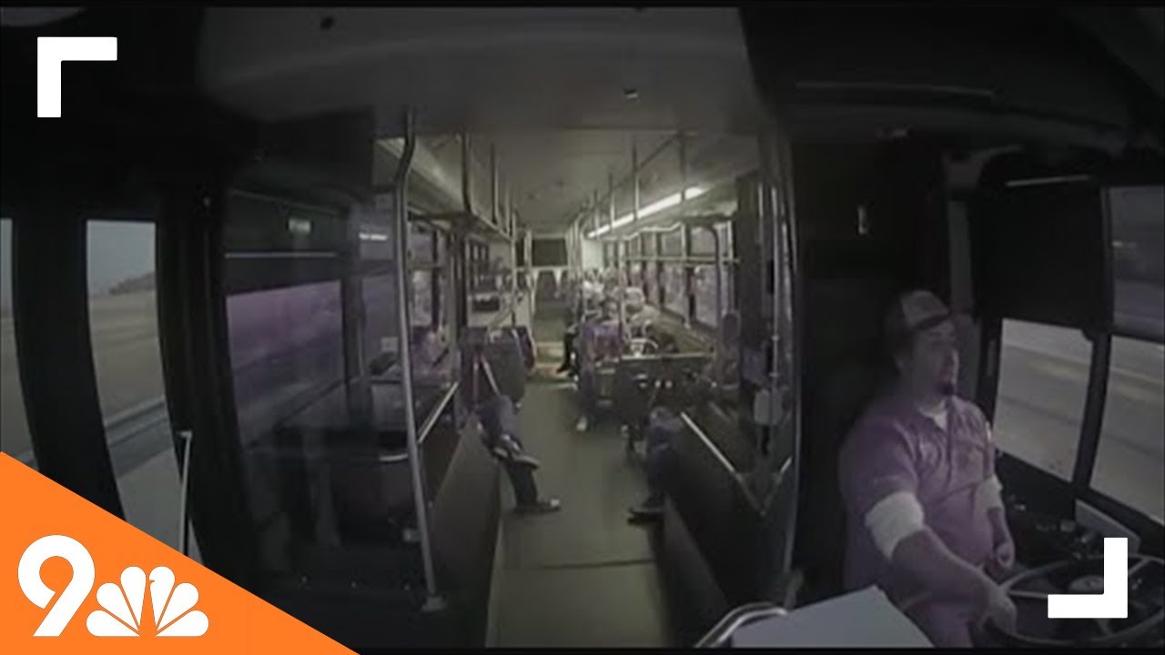 Video shows Colorado bus driver nodding off ahead of multi-car crash ...