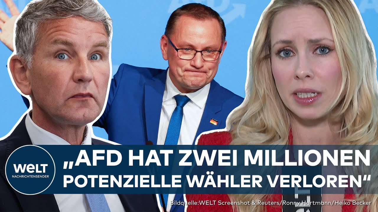 WAHLUMFRAGE: Crash nach dem Höhenflug! Mehrere Skandale schaden der AfD ...