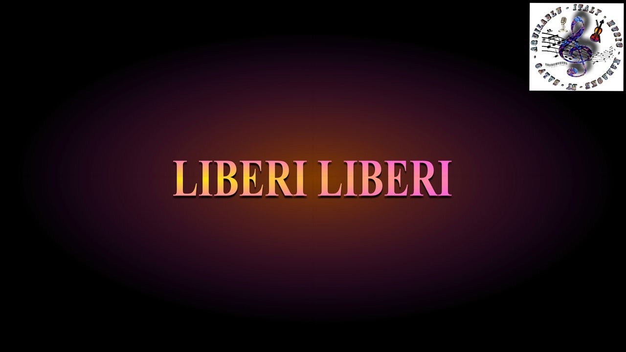 Karaoke - VASCO ROSSI - LIBERI LIBERI -4 semitoni ...